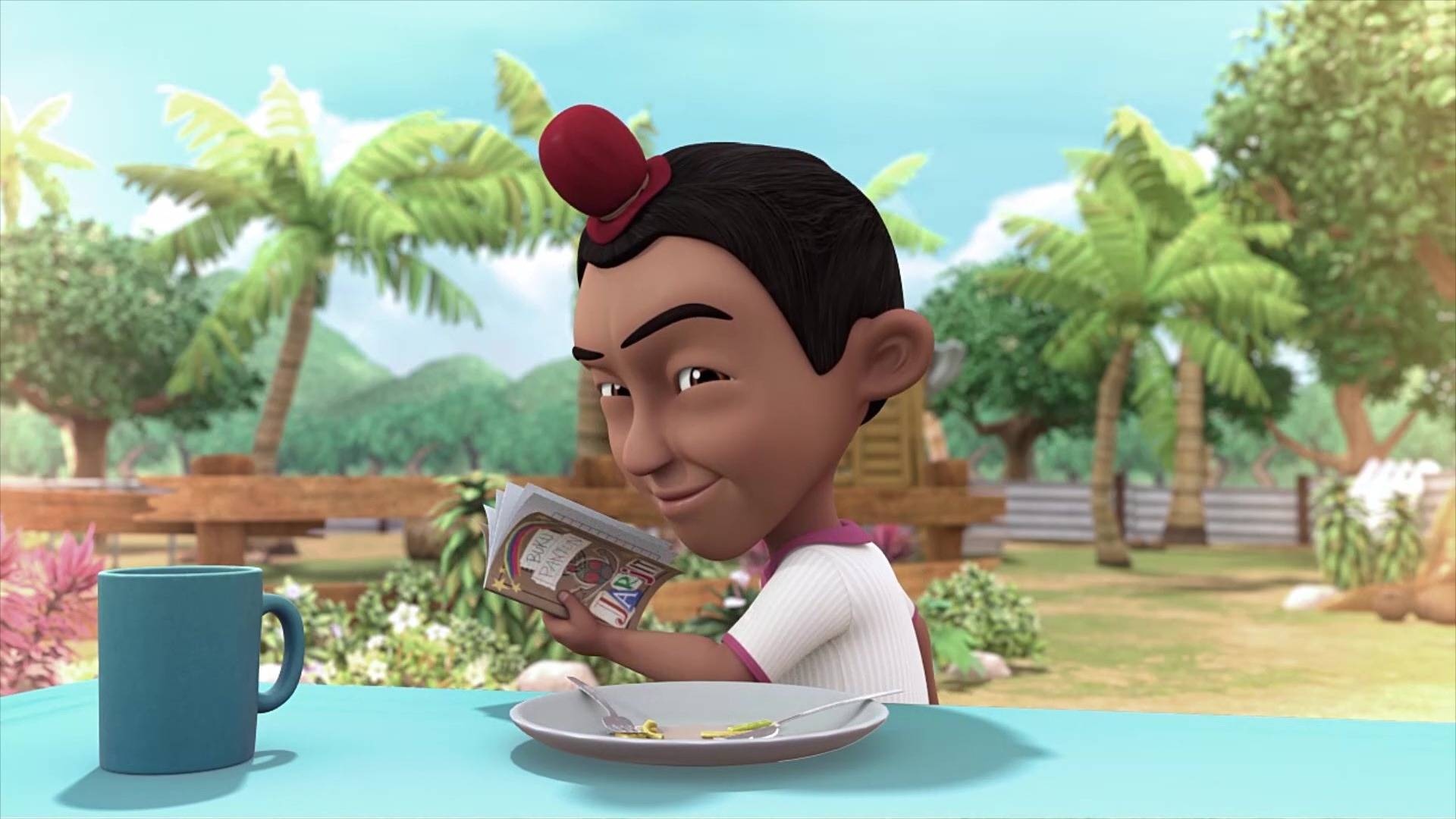 VISION+ - Kembara Warisan Detektif Upin & Ipin / S1 E24 Jarjit’s ...