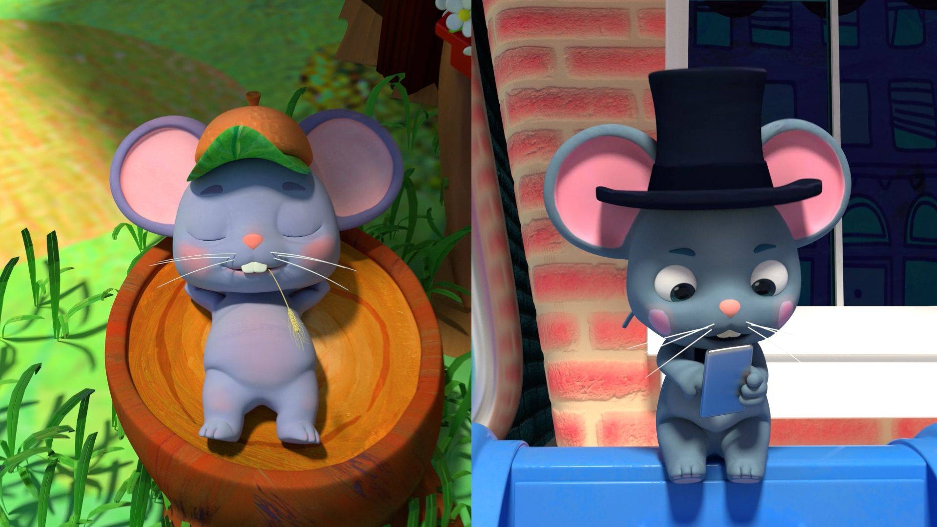 VISION+ - CoComelon (Bahasa Indonesia) / S1 E8 The Country Mouse and ...
