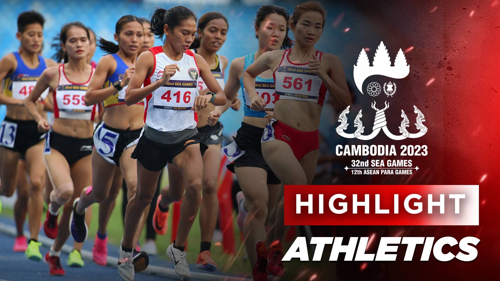 VISION+ - SEA Games 2023 Athletics Highlight
