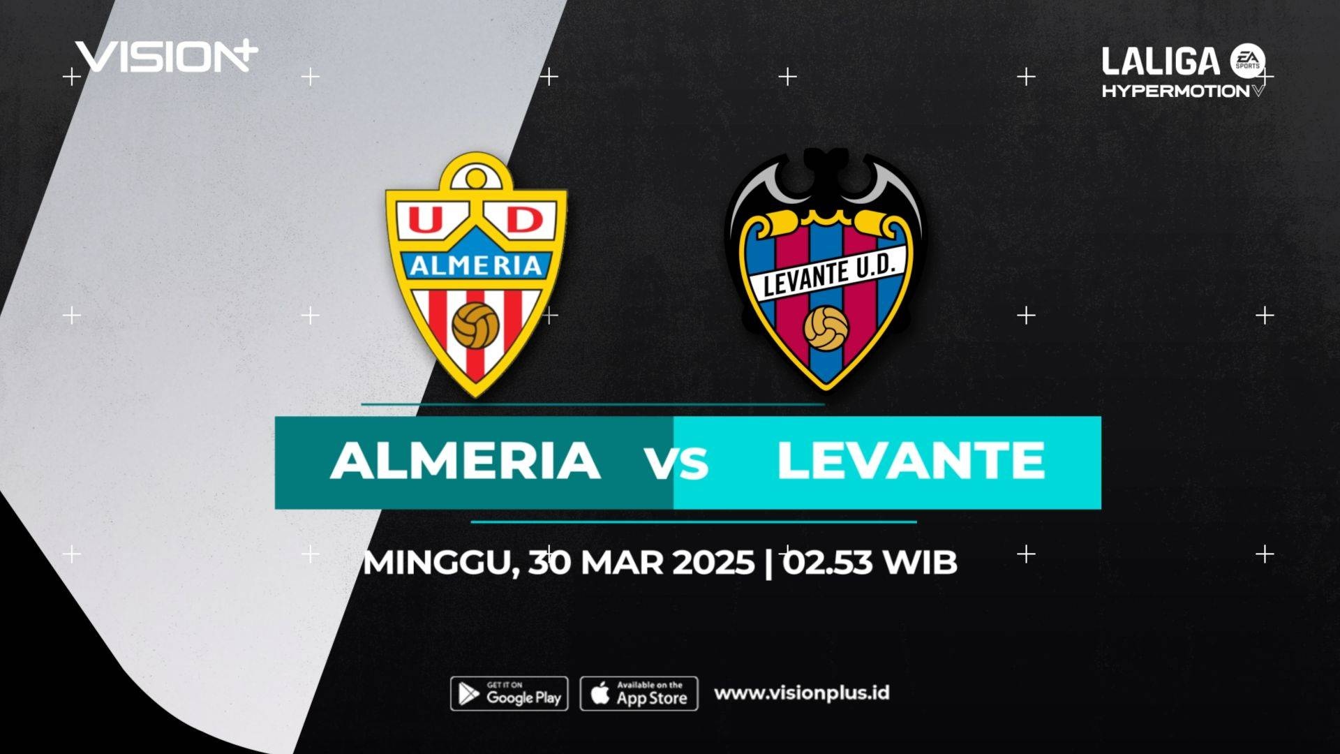 VISION+ - La Liga 2 2025 - Schedule / S1 E5 Almeria vs Levante
