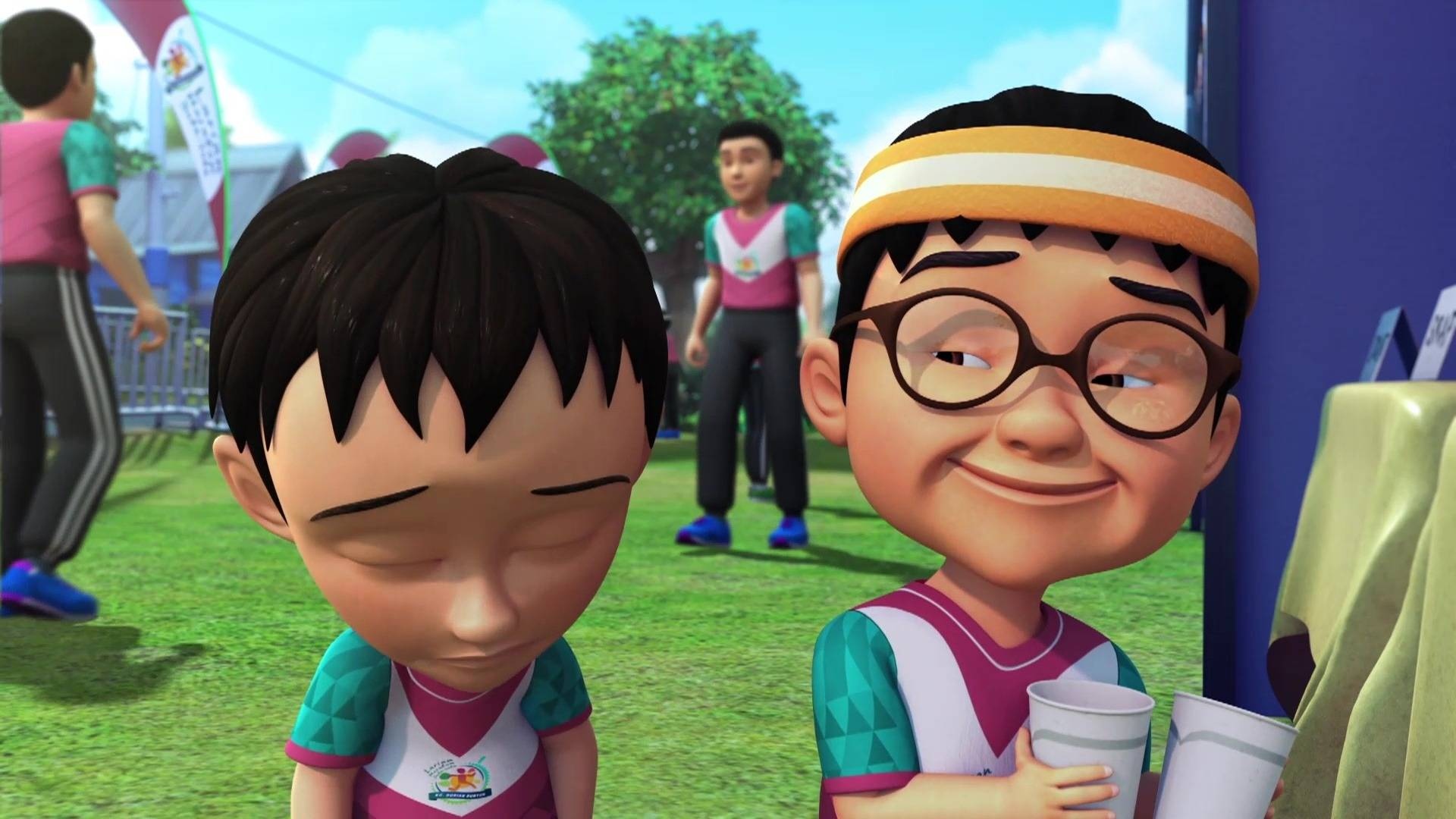 VISION+ - Upin dan Ipin / S13 E27 Marathon's Medal (Part 3)