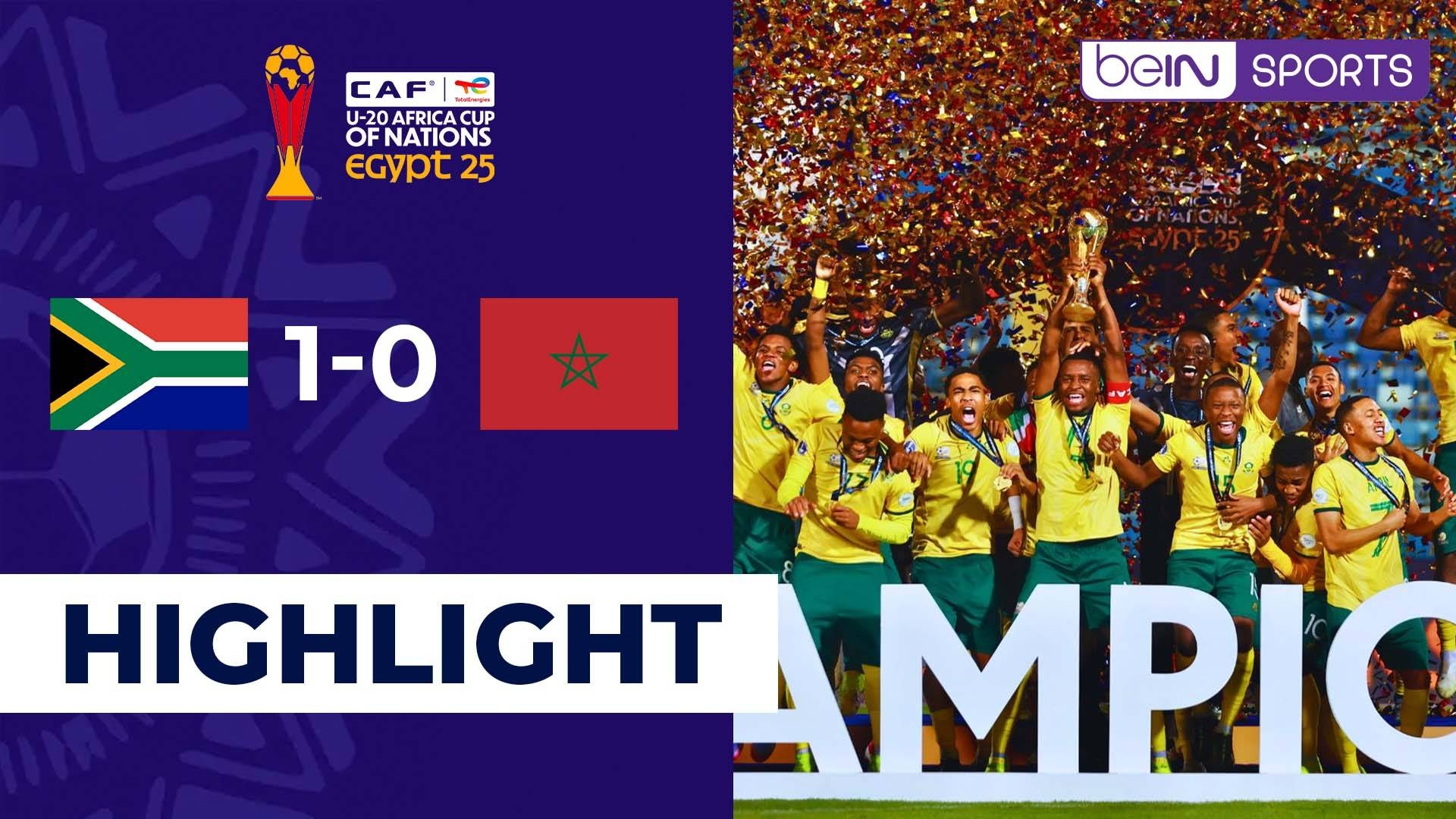 VISION+ - Africa Cup of Nations U20 2025 - Highlight / S1 E30 South ...