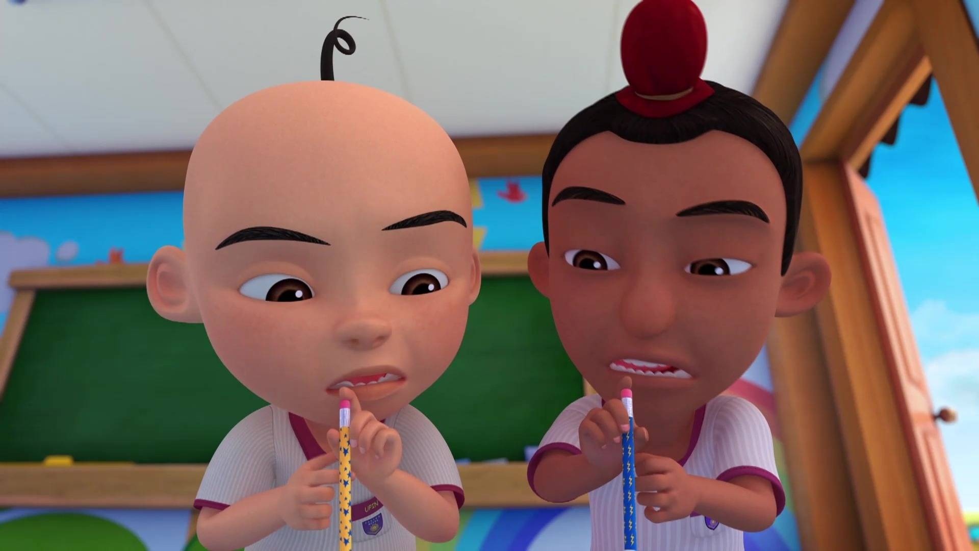 VISION+ - Upin dan Ipin / S13 E25 Marathon's Medal (Part 1)