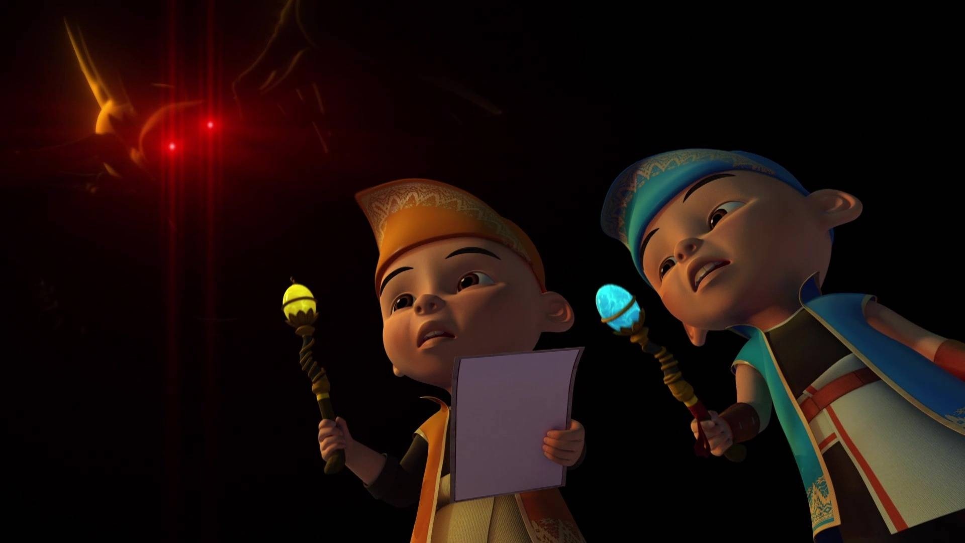 VISION+ - Upin dan Ipin / S13 E24 Pim pim Pom Powerful Pomegranate (Part 3)