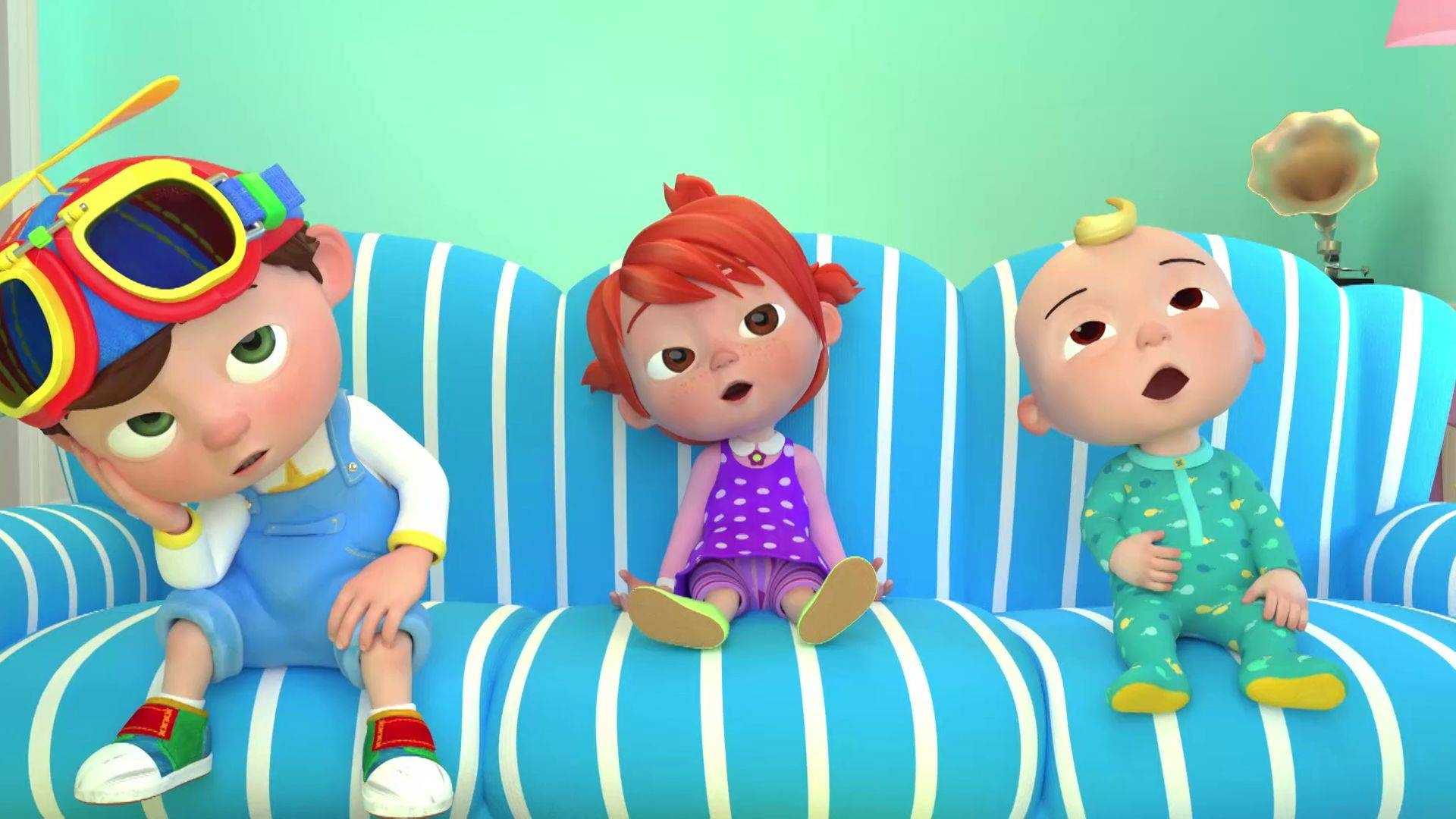VISION+ - CoComelon (English) / S1 E19 The Laughing Song