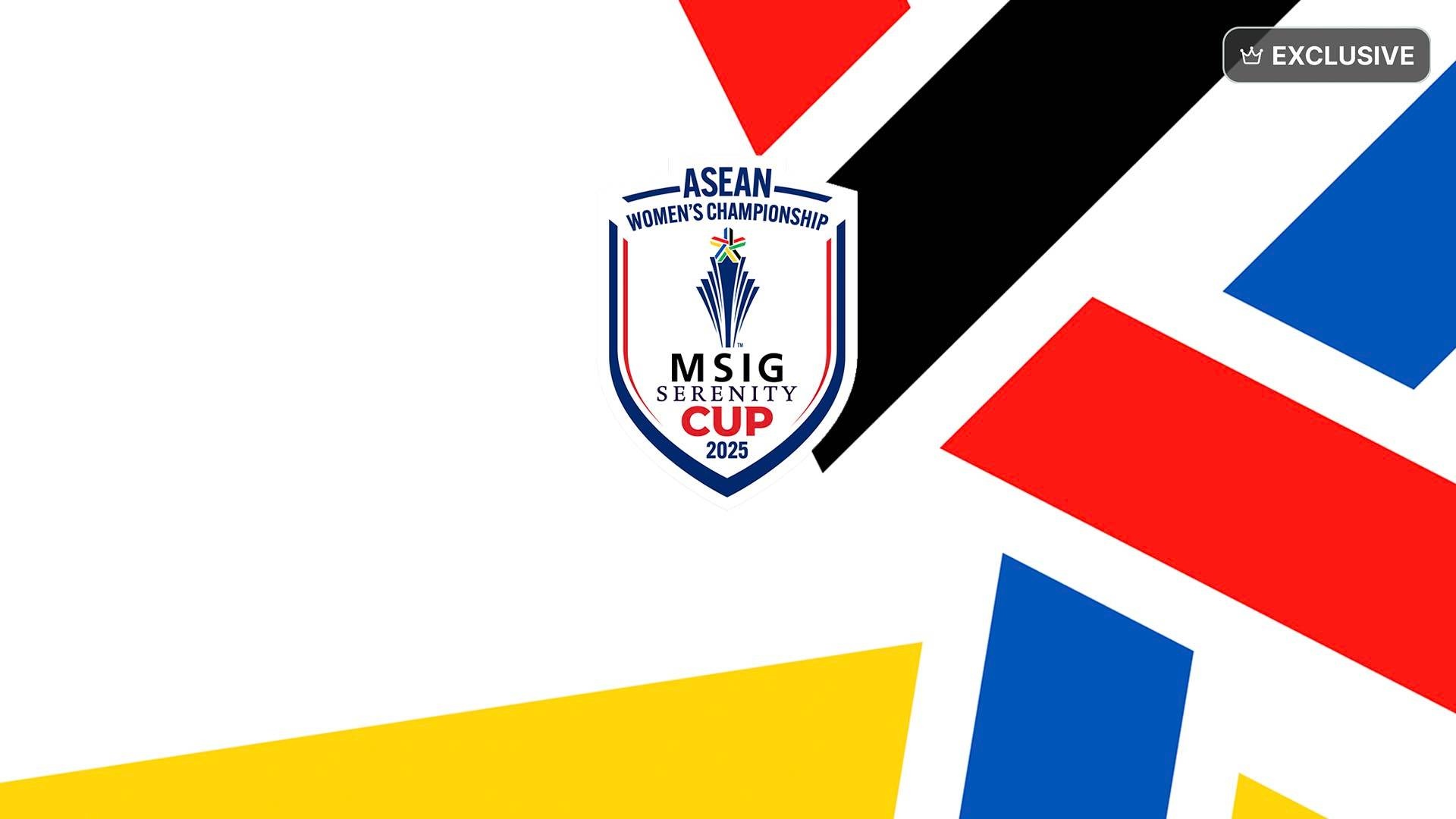 VISION+ - Asean Women's Championship MSIG Serenity Cup 2025: Thailand vs Indonesia