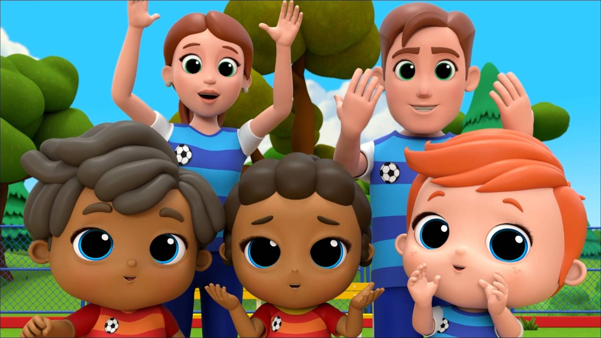 VISION+ - Little Angel (English) / S3 E18 Soccer Song