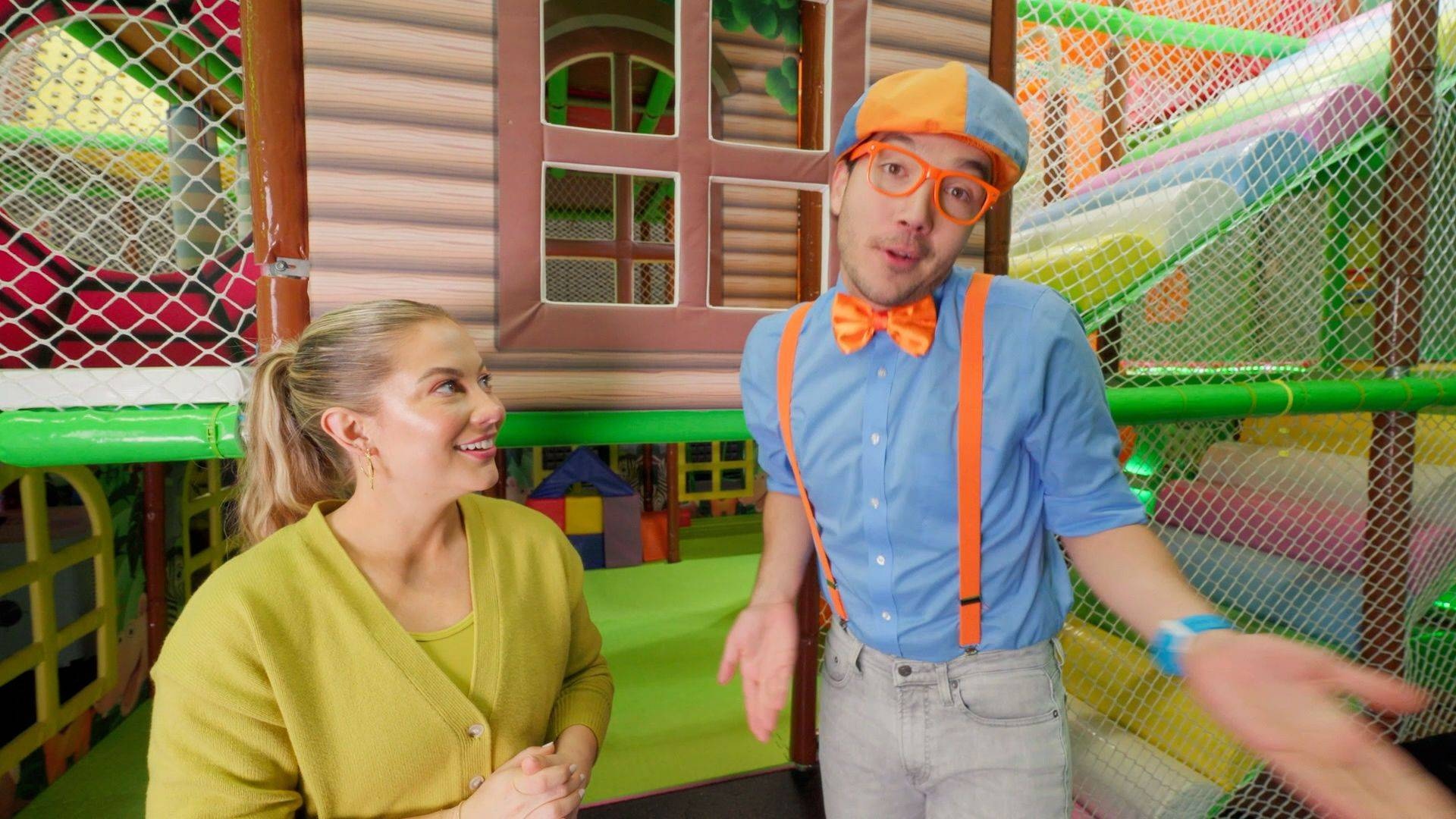 VISION+ - Blippi's Top 10 / S1 E3 Indoor Playgrounds