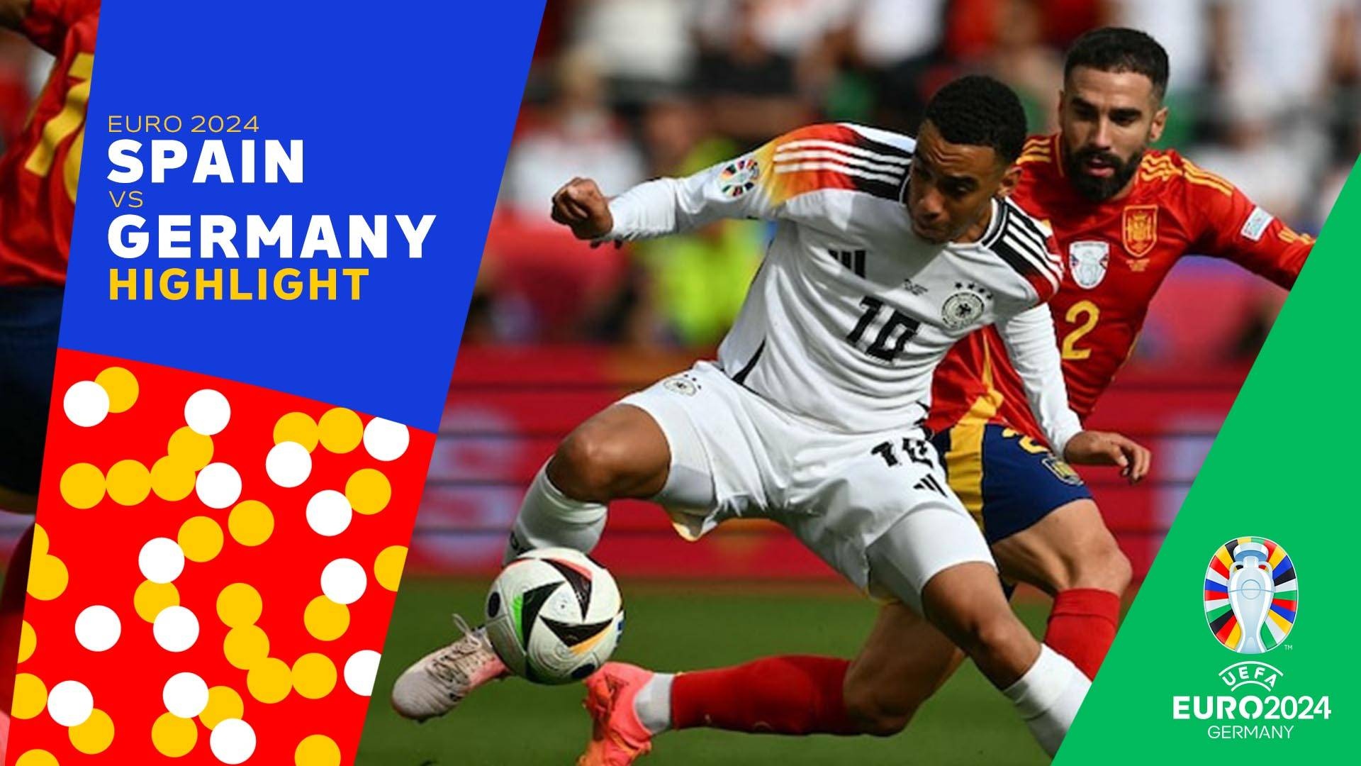 VISION+ - EURO 2024 - Highlights / S1 E45 Spain vs Germany (Quarterfinal)