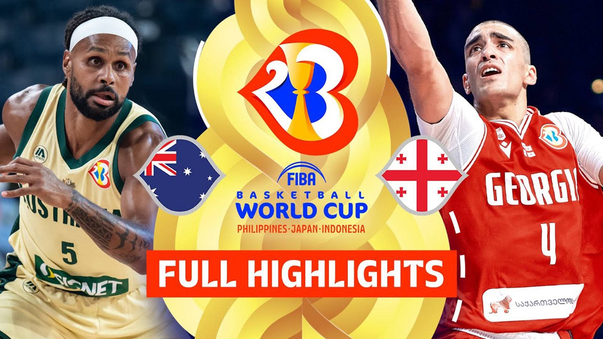 VISION+ - FIBA World Championship 2023 Highlights / S1 E1 Australia vs ...